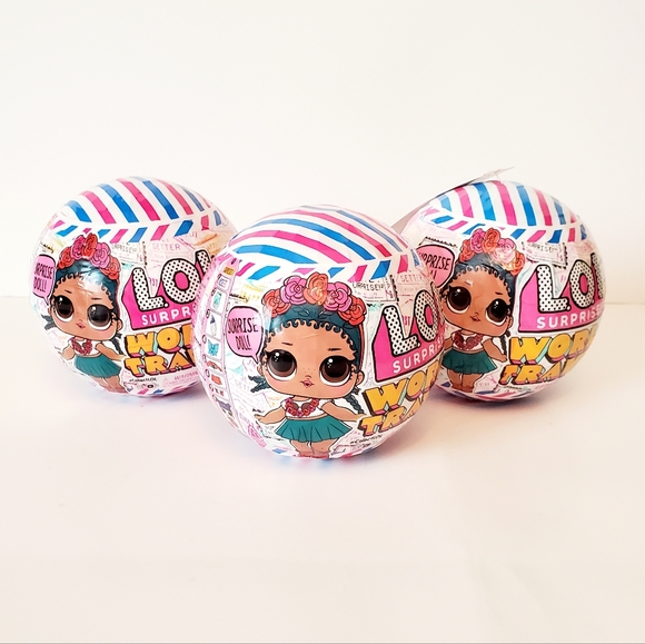 L.O.L. Surprise! | Toys | Pack3 Lol Surprise World Travel Dolls | Poshmark